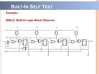 Unit 3 testing of logic circuits | PPTX
