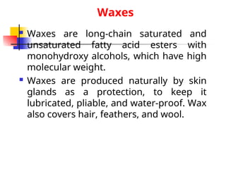 Unit-3 The Structure and Functionsof Lipids - Copy.ppt