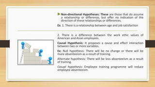 Business Research Methods - Hypothesis | PDF