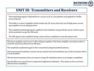 Unit- 3 Transmitters and Recivers.ppt