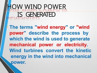 CME365 RENEWABLE ENERYGY TECHNOLOGIES Unit-3 Wind Energy.pptx