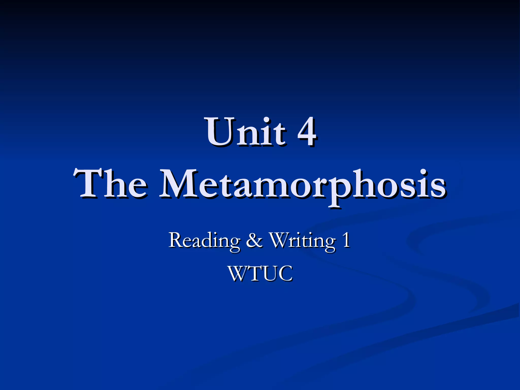 Unit 4 | PPT | Bereavement | Family and Relationships