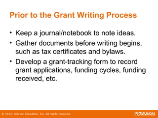 Unit 4 Grantwriting | PPT