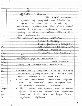 Unit 4 Multimedia CSE Vth sem | PDF