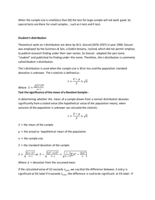 Unit 4 Tests of Significance | DOCX