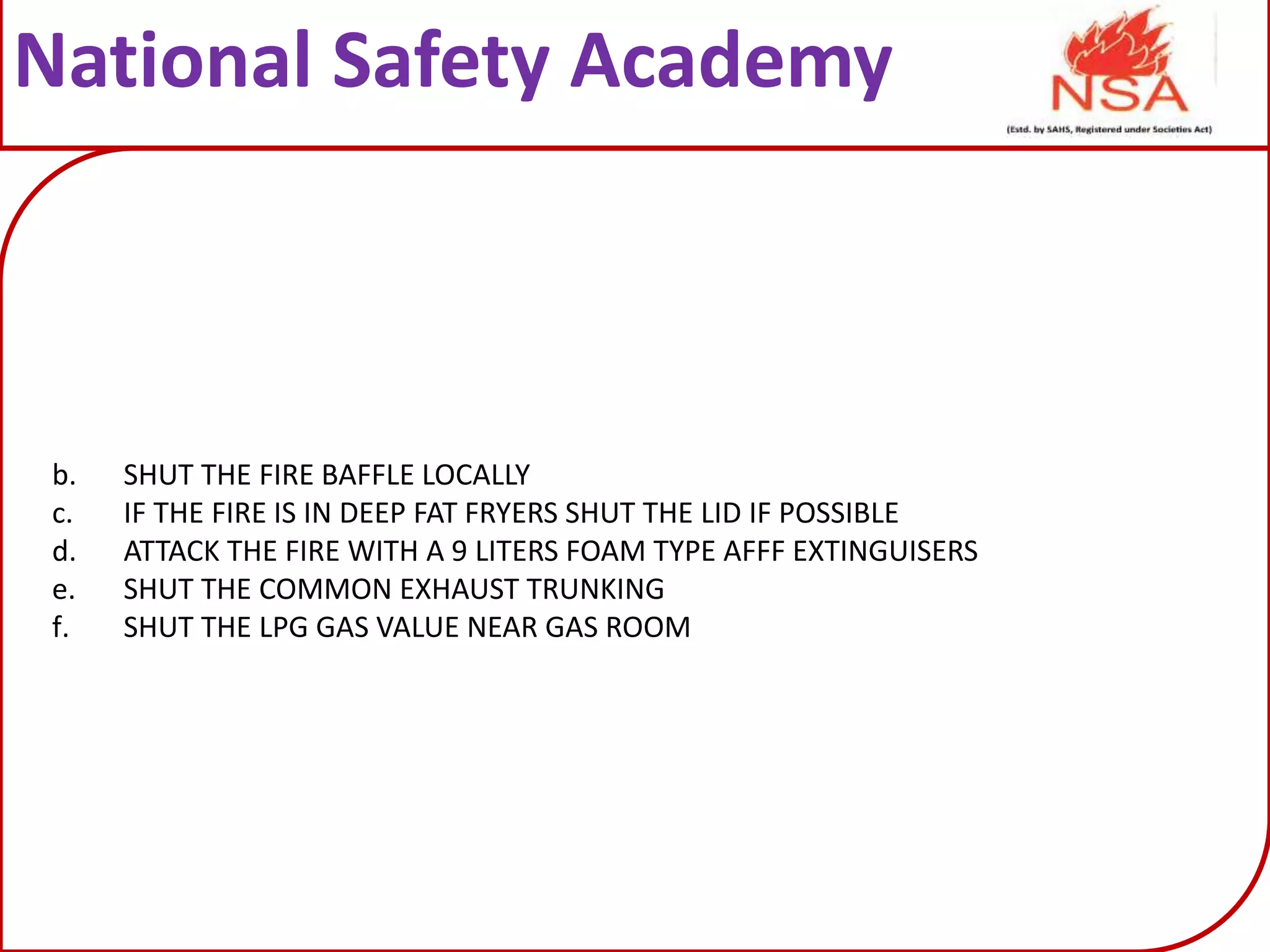 FIRE HAZARDS CONTROL INTRODUCTION; BEHAVIOR OF ALUMINIUM IN FIRE; | PPTX