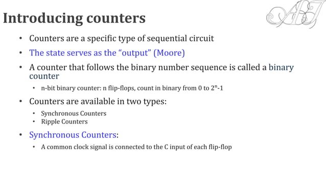 Synchronous Sequential Logic Unit 4 | PPT