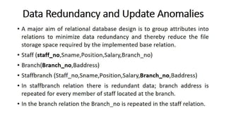DBMS Unit 4 Relational Database design | PDF