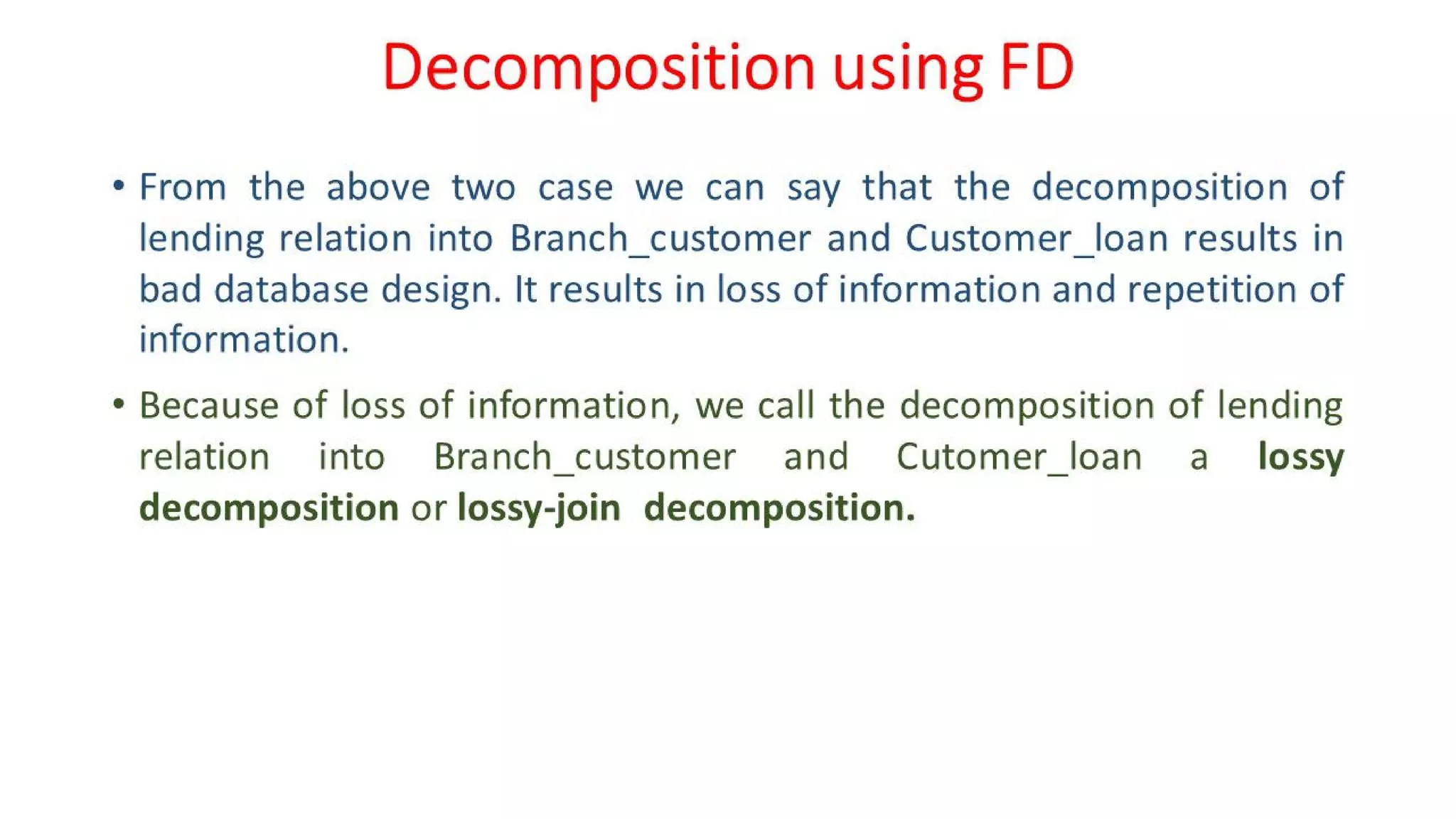 DBMS Unit - 4 - Relational Database Design | PDF