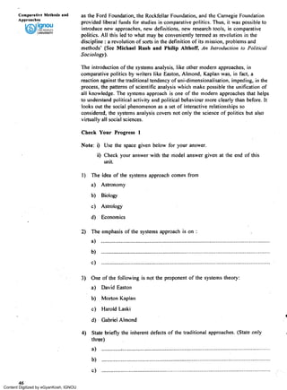 Unit 4 Comparative methods and Approaches | PDF