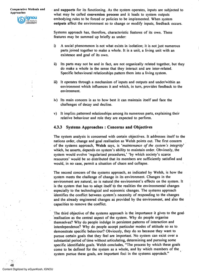 Unit 4 Comparative methods and Approaches | PDF