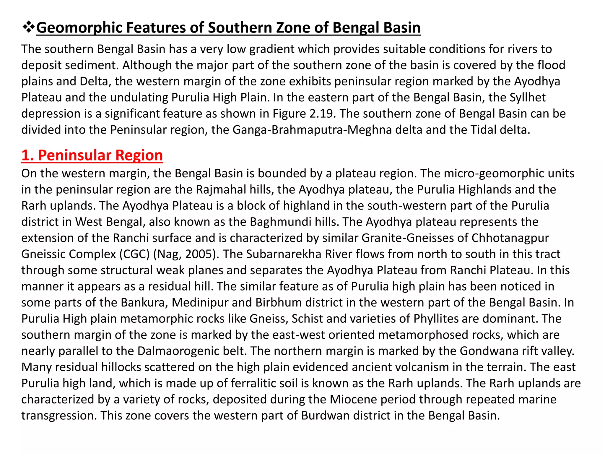 GEOGRAPHY OF DELTIC WEST BENGAL | PPTX