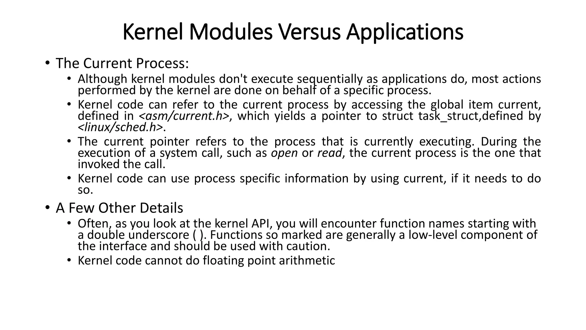 Device Drivers and Running Modules | PPTX