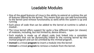 Device Drivers and Running Modules | PPTX