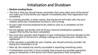 Device Drivers and Running Modules | PPTX