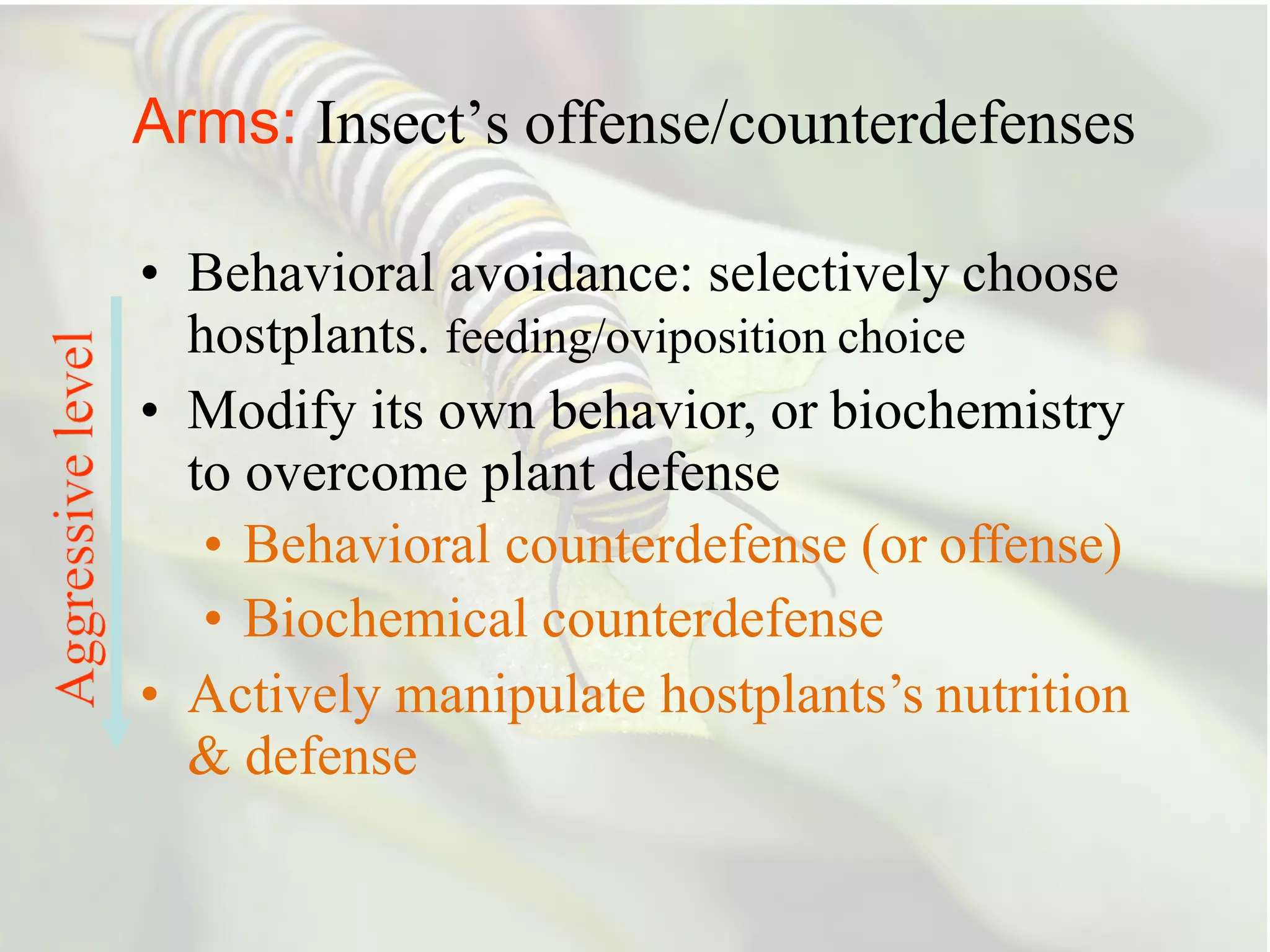 Evolution of Resource Harvesting Organs with Resilience of Insects and ...