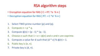 CNS - Unit - 4 - Public Key Cryptosystem | PDF