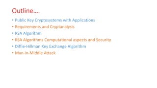 CNS - Unit - 4 - Public Key Cryptosystem | PDF | Information and Network Security | Computing