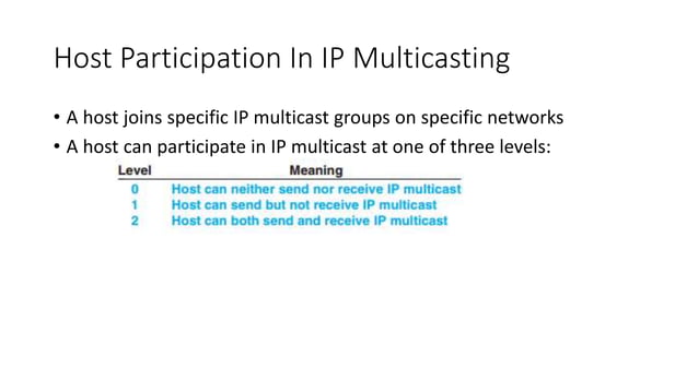 NP - Unit 4 - Routing - RIP, OSPF and Internet Multicasting | PPTX | Computer Networking | Computing