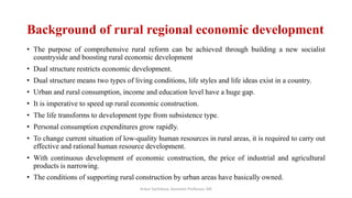 Human Resource Development in Rural Sector | PDF