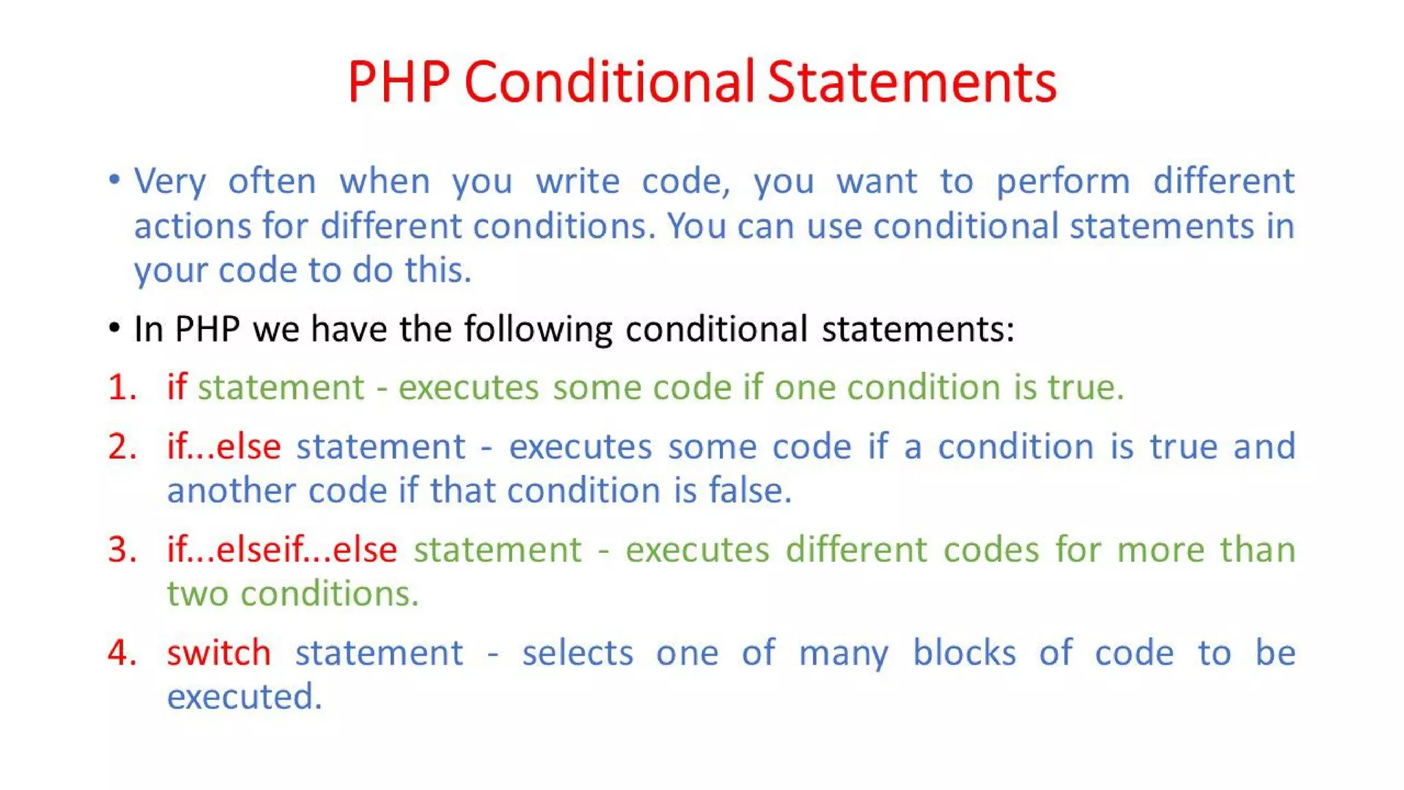 WD - Unit - 4 - PHP Basics | PDF