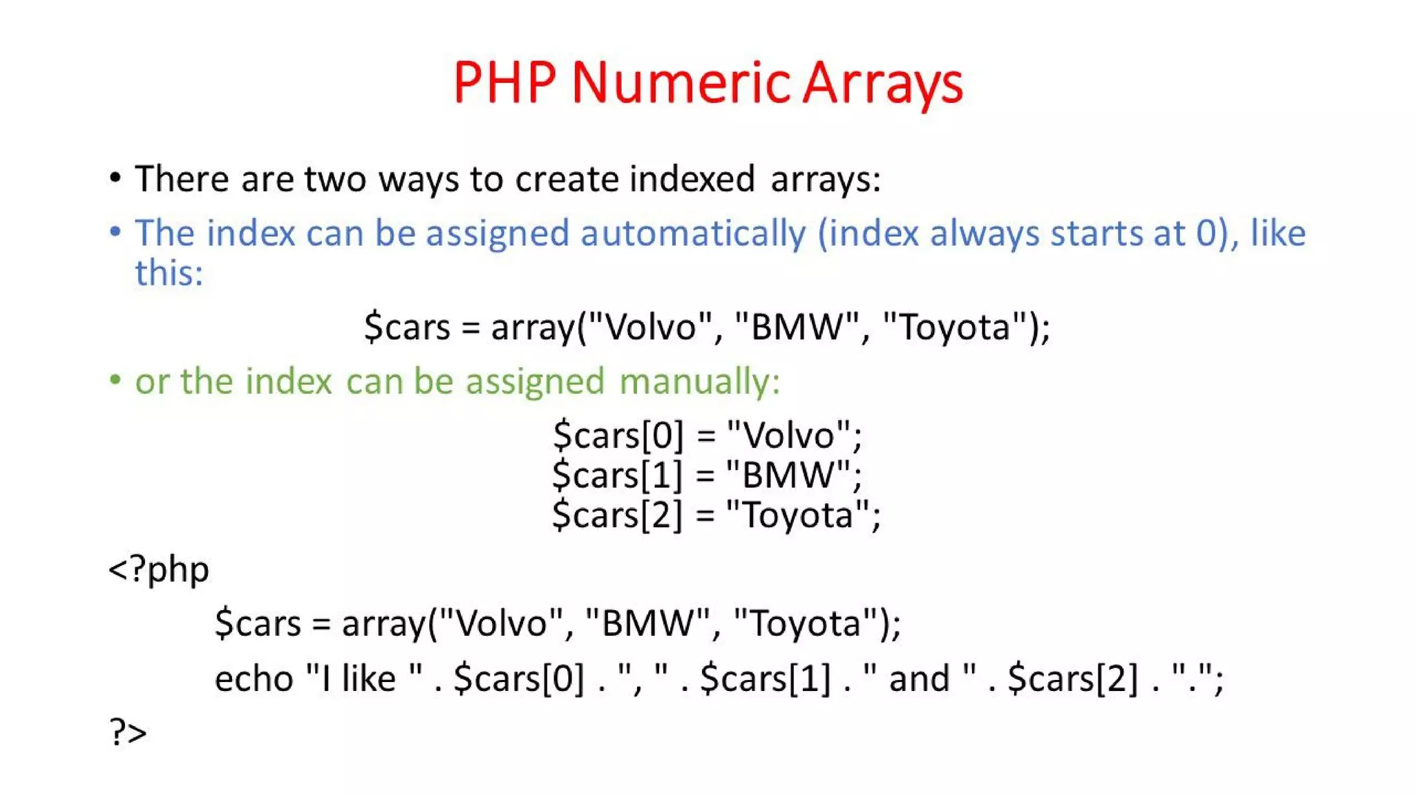 WD - Unit - 4 - PHP Basics | PPT