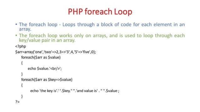 WD - Unit - 4 - PHP Basics | PDF