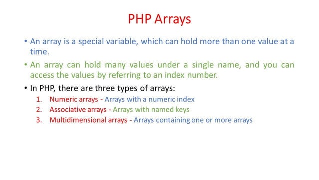 WD - Unit - 4 - PHP Basics | PDF