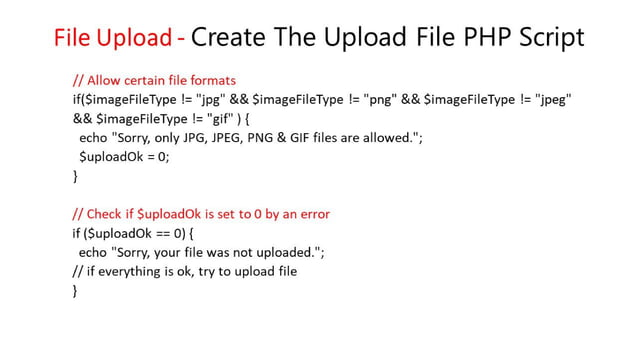 WD - Unit - 4 - PHP Basics | PPT