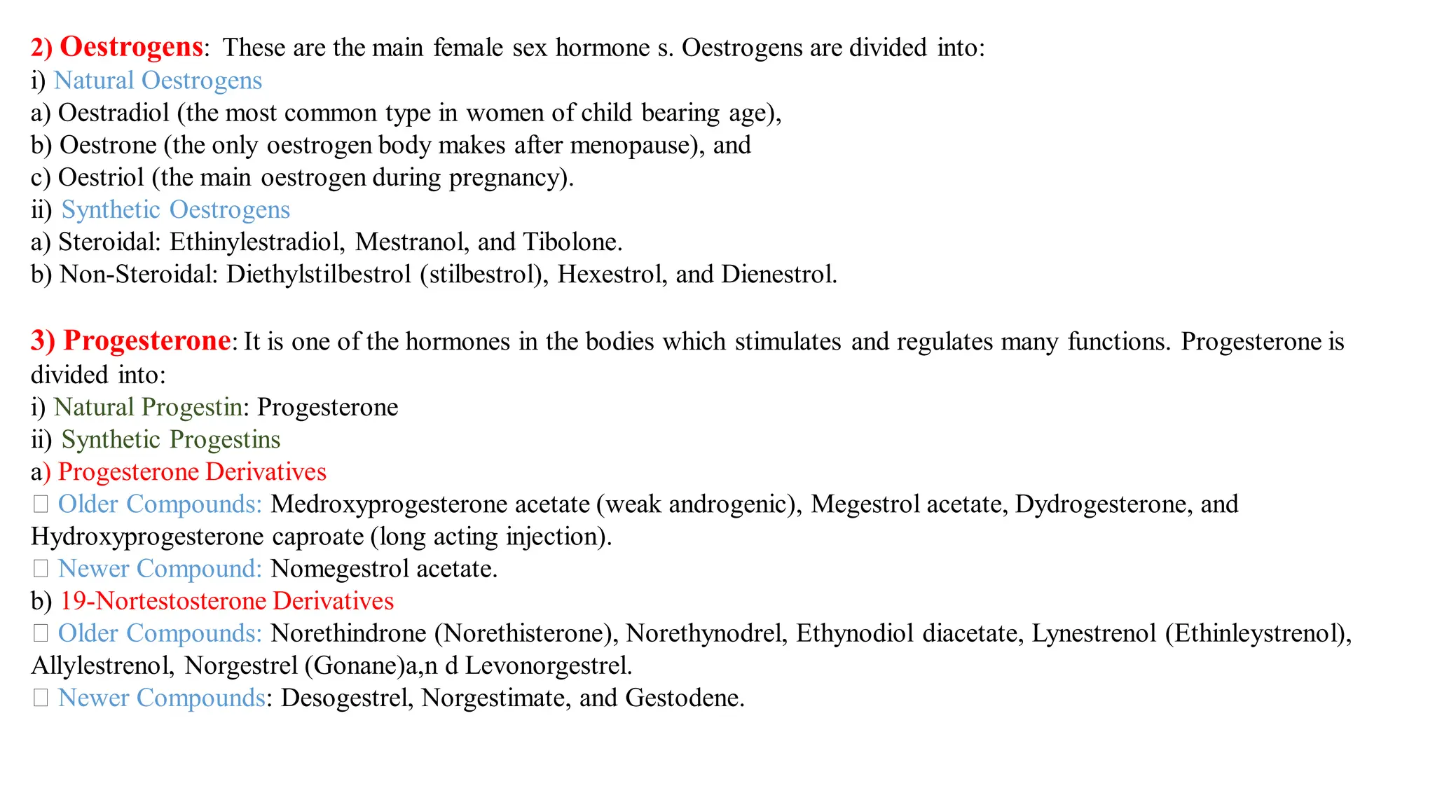 Drugs acting on Endocrine system | PDF