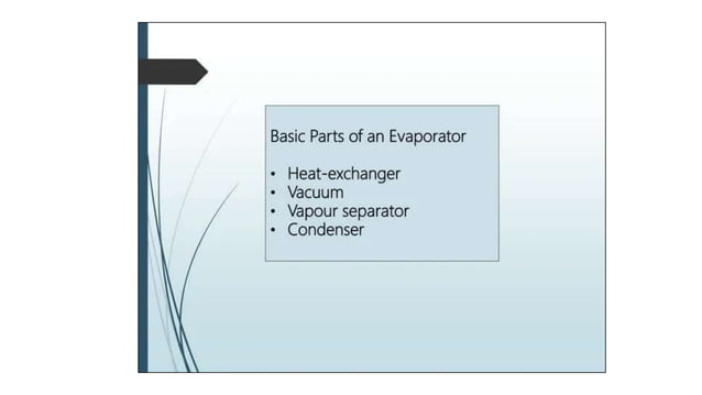 Evaporation: fundamentals and its design | PPTX | Home Appliances | Home & Garden