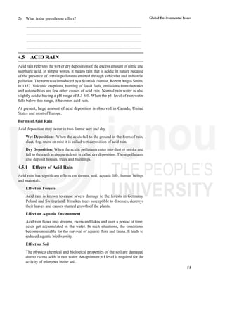Unit-4.pdf global enviroment issues and slow | PDF
