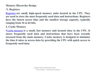 Computer organisation basic presentation | PPT
