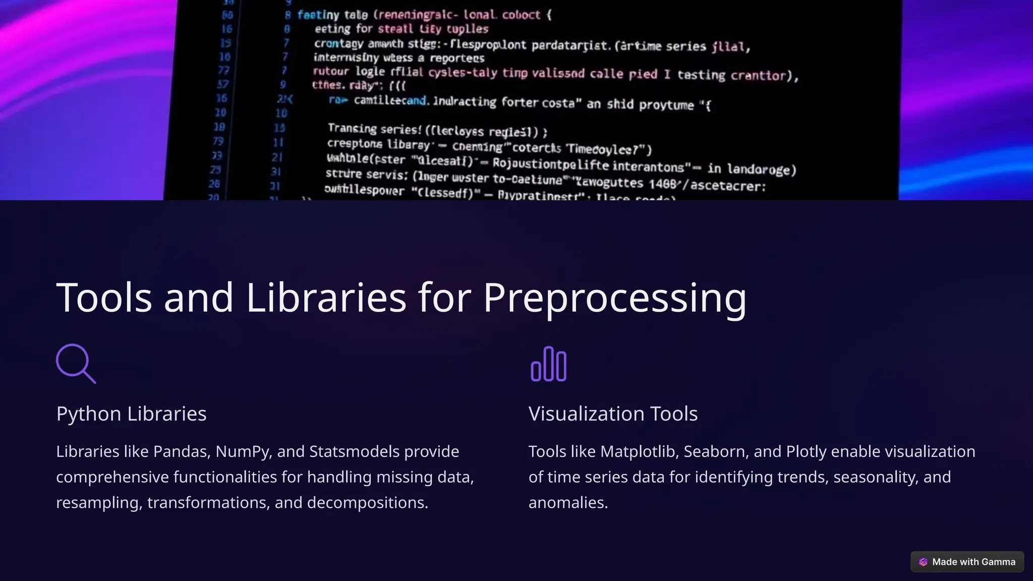 Time series data analysis - Introduction to | PPTX