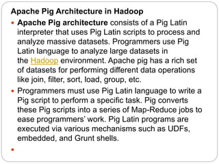 unit-4-apache pig-.pdf | Programming Languages | Computing