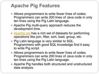 Unit 4-apache pig | PPTX