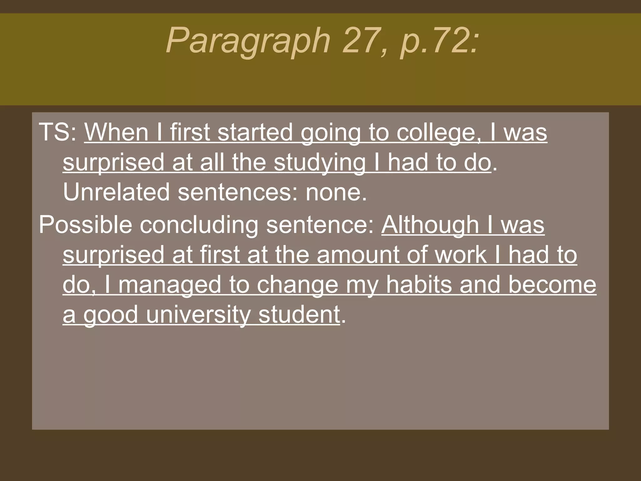 Unit 4, basic Writing | PPT