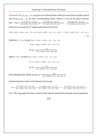 interpolation | PDF