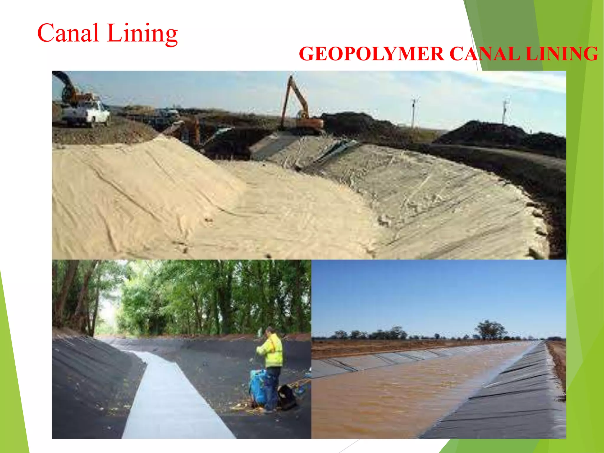 Unit 4-canal lining | PPTX