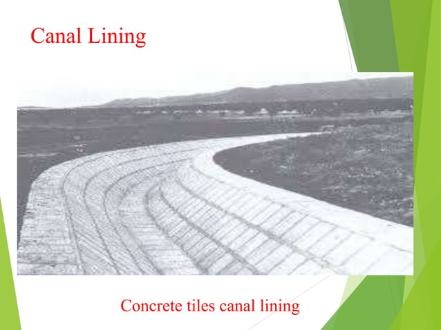 Unit 4-canal lining | PPT