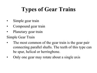 UNIT-4 - GEARS AND GEAR TRAINS.pptx