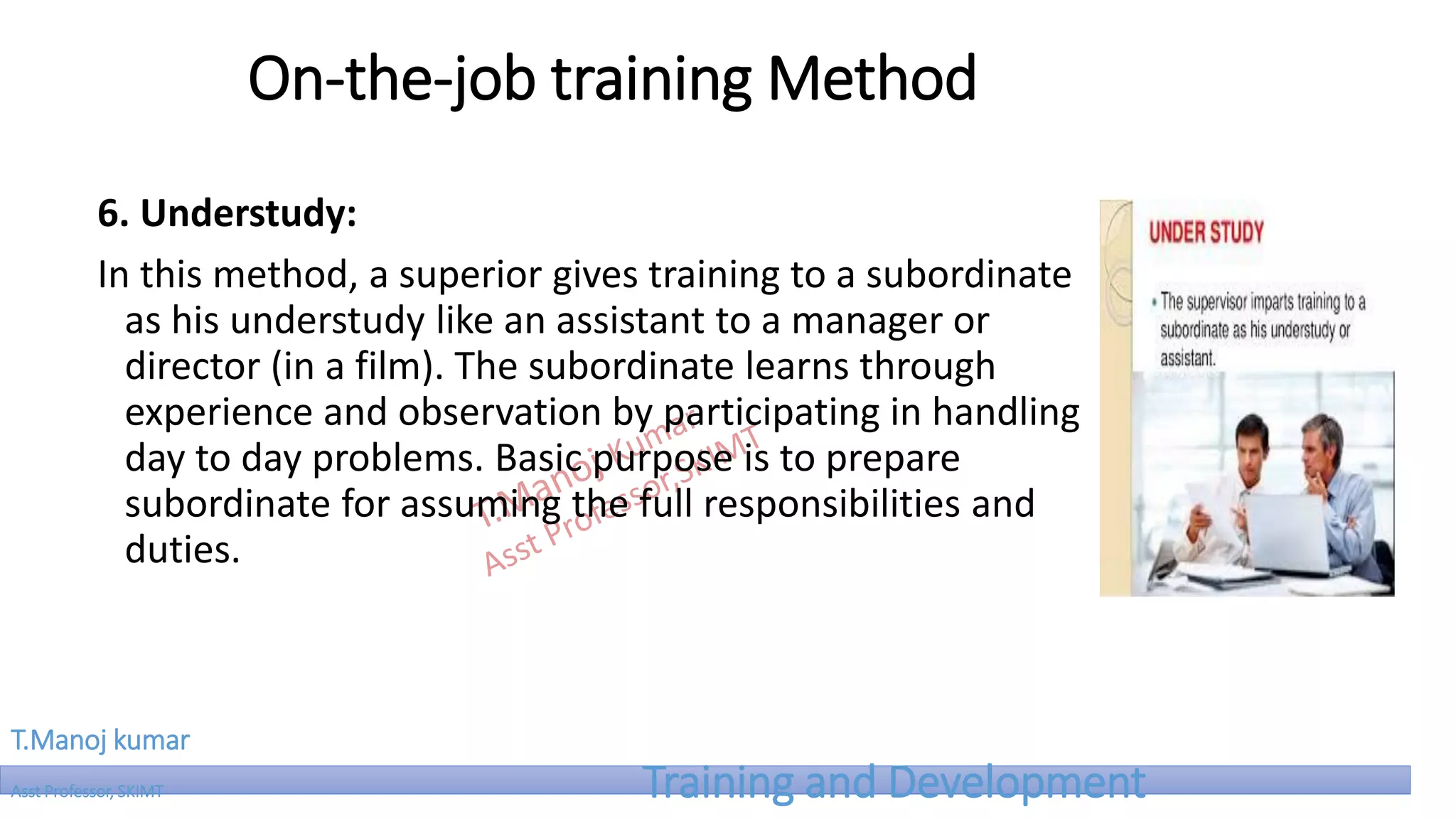 Unit 4-methods of training pptx | PDF