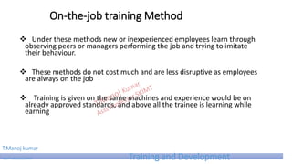 Unit 4-methods of training pptx | PPT