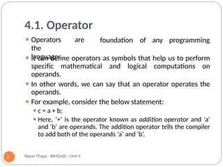 Structured Programming Unit-4-Operators-and-Expression.pptx