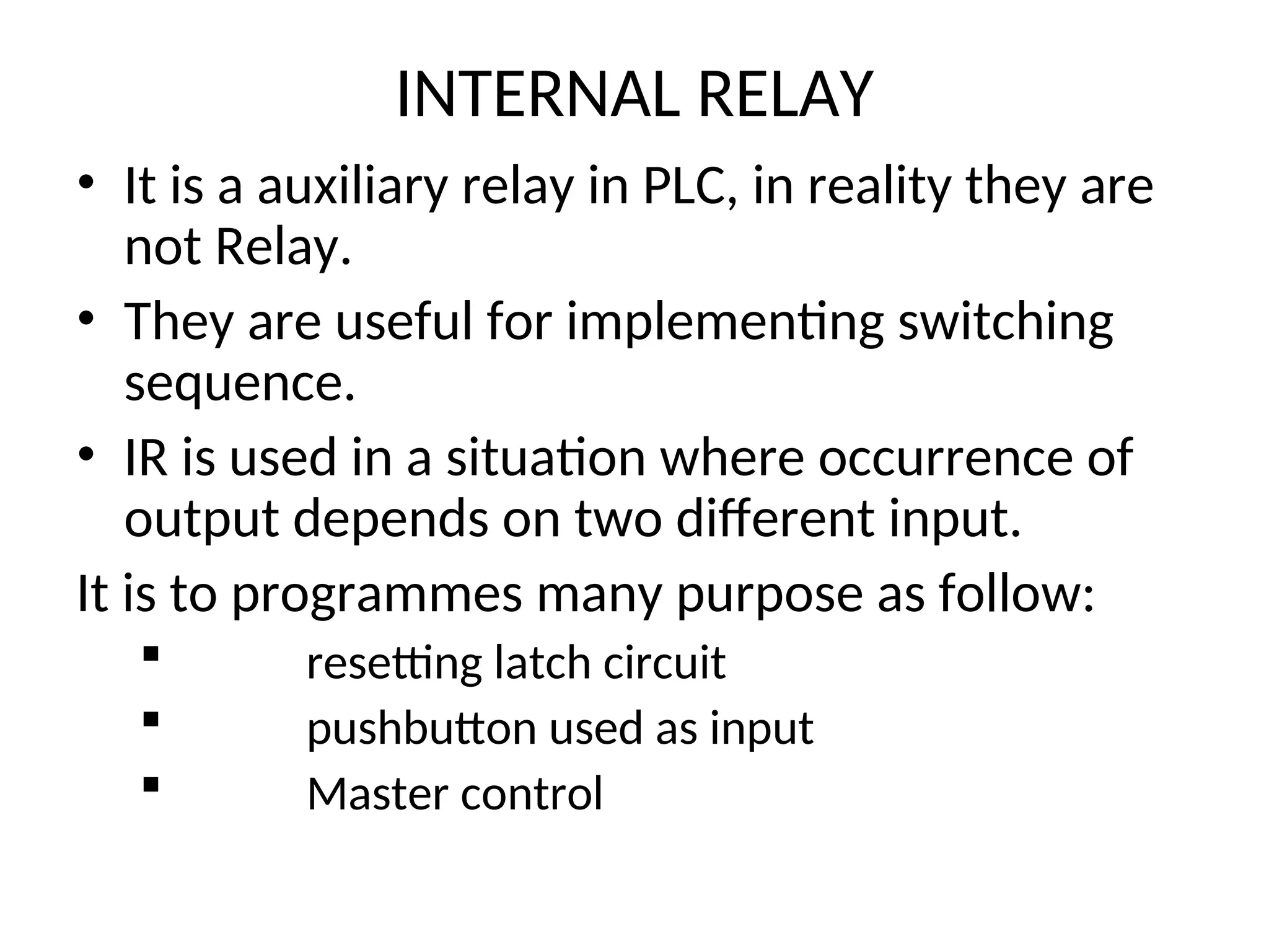 Mechatronics Plcs Plc Programming Ppt