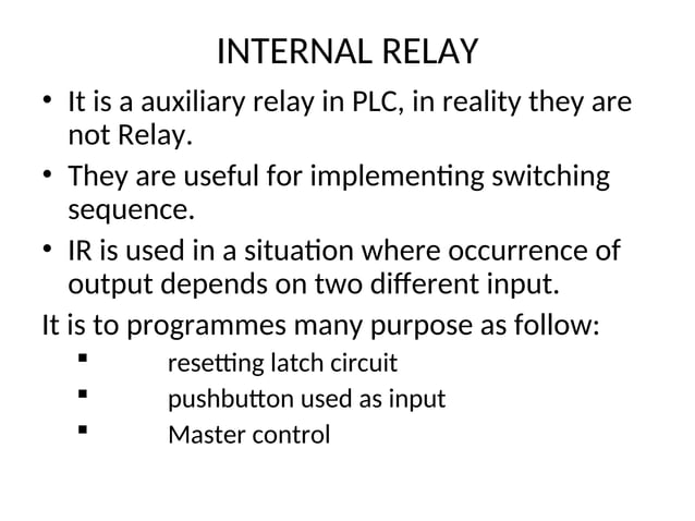 Mechatronics-PLCs, PLC - programming.ppt