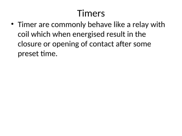 Mechatronics-PLCs, PLC - programming.ppt