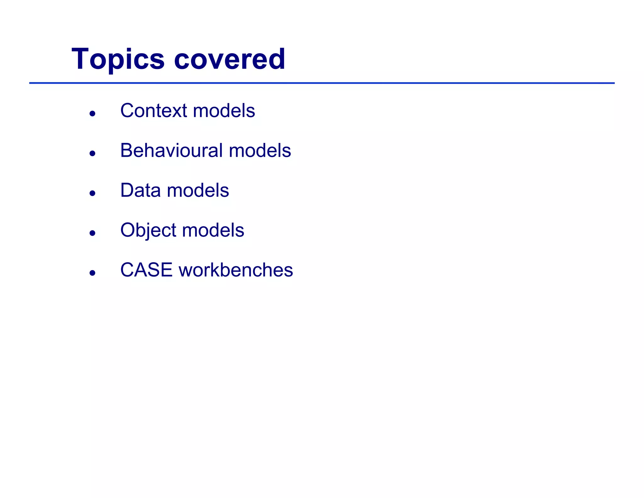 Unit 4 Software Engineering System Model Notes Pdf Databases Computer Software And