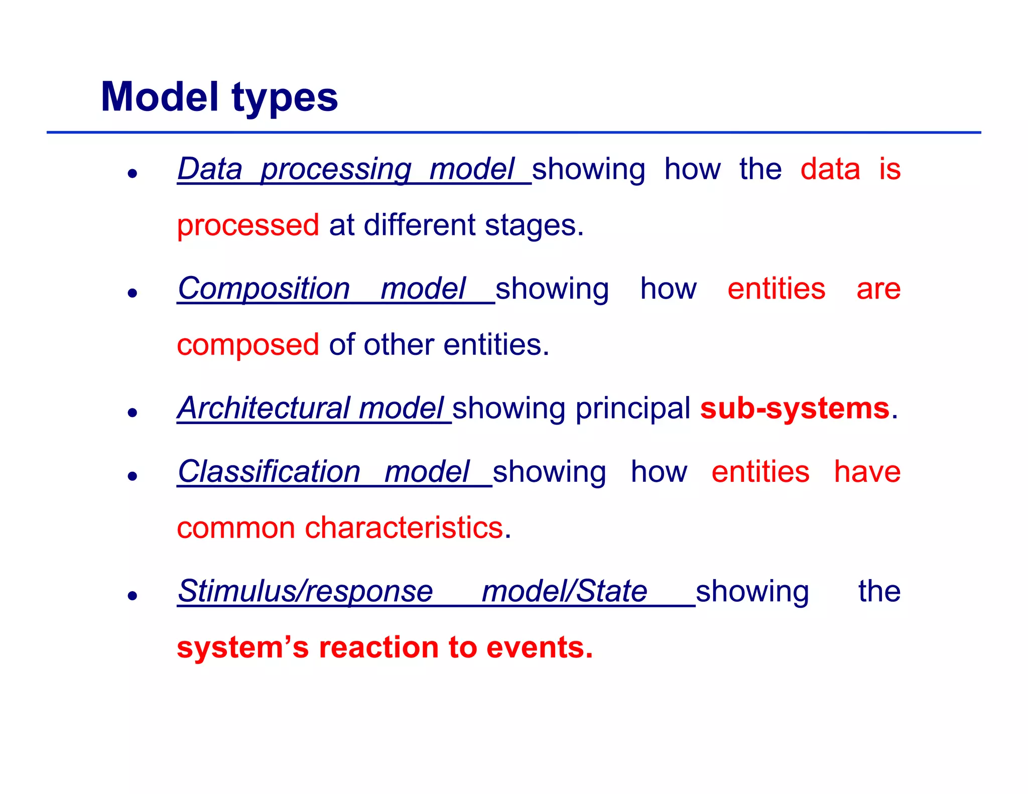 Unit 4 Software Engineering System Model Notes Pdf Databases Computer Software And