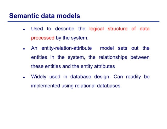 Unit 4- Software Engineering System Model Notes | PDF | Databases ...